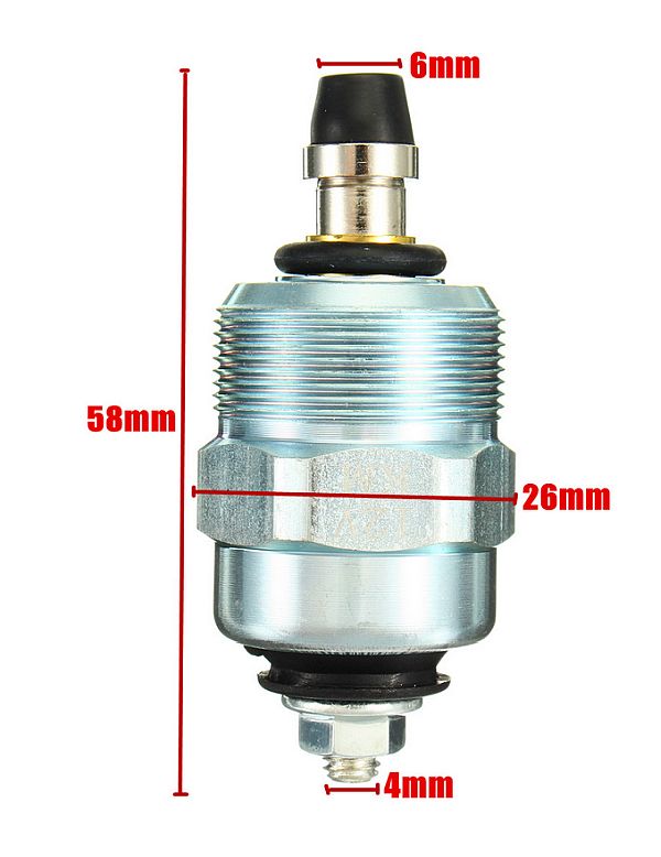 Start / stopp solenoid dieselpumpe - Inbao Retail Group AS